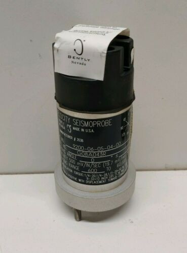 Shop New Old Stock! Bently Nevada 600-60K Rpm Velocity Seismoprobe 9200 ...