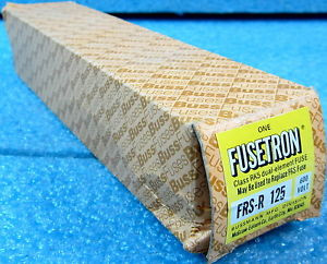 FUSETRON BUSSMAN FRS-R-125 FRSR125 FUSE, 125A 125 AMP - - SPW Industrial