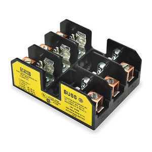 Fuse Block, 30A, 600V, 3 Pole BC6033B - SPW Industrial