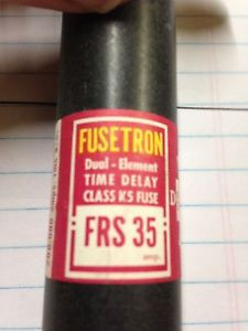 Pack of 10 BUSSMANN BUSS FUSETRON FRS-R-35 ~ FRS 35 FUSE CLASS K5 600 ...