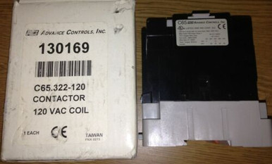 Shop Advance Controls 130169 C65.322-120 Contactor, 120 Vac Coil #1641T ...