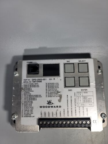 Shop Woodward Dpg-2302-001 Speed Controller Governor backed by a 1-year ...