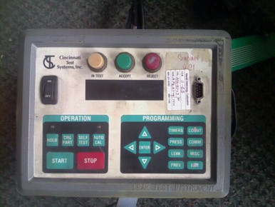 Shop Cincinnati Test Systems Sentinel 9-21 Control Boards And Panel ...