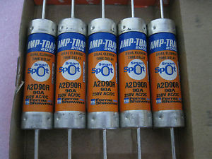 FERRAZ SHAWMUT A2D90R SMART SPOT FUSES- 0F 5-New - SPW Industrial