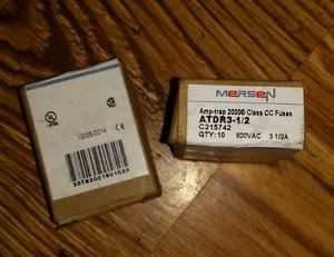 Mersen ATDR3-1/2 Small Dimension Fuses box of 10 - SPW Industrial