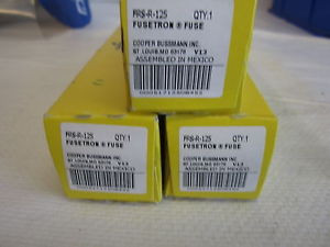3 FUSETRON FRS-R-125 FUSES - SPW Industrial