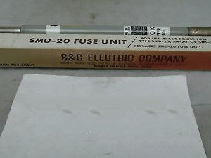 S&C ELECTRIC SMU-20 FUSE UNIT 14AMP 17KV MAX 60HZ CAT.#702140 - SPW ...