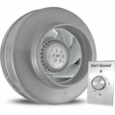 Shop New Vortex Powerfan 8'' In-Line Duct Fan 739 Cfm W/Vari-Speed ...