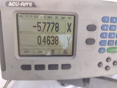 Shop Acu-Rite Dro Digital Read Out 2 Axis 200S 2X G 532882-02 Scales ...