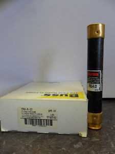 New Bussmann Fusetron FRS-R-20 Amp Fuses Class RK5 600 Volts New - SPW ...
