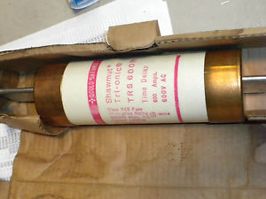 GOULD SHAWMUT TRIONIC TRS-600-R 600 AMP 600 VOLT FUSE NEW - SPW Industrial
