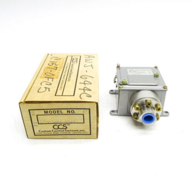 Shop Custom Control Sensors 604Gm3-7029 125/250Vac 5A 4500Psi backed by ...