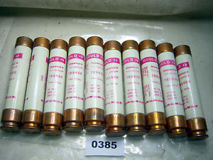(0385) Pack of 10 Gould Shawmut TRS40R Fuses 40A 600VAC - SPW Industrial