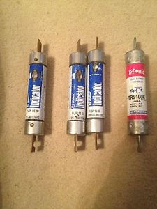 Little Fuses FLSR 80, 90 Amp And One TRS100R Amp Dual Element Fuses ...