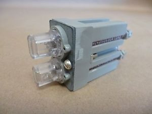 COOPER BUSSMAN ILLUMINATED MILITARY FUSE HOLDER FHL10U , 2 POLE 250V ...