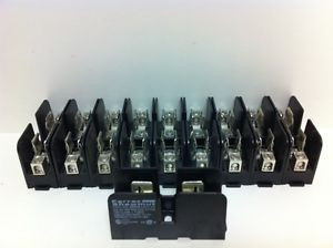 10 FERRAZ SHAWMUT 30A CLASS J DIN RAIL FUSEBLOCKS 60306SJ HOLDERS - SPW ...