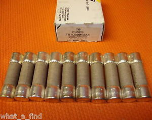 10 Buss F61C3AS Fuse F61C-3AS F61C500V3AS 3 Amp 500 Volt - SPW Industrial