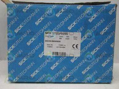 Shop Sick Stegmann Dgv30-5Ng00600 Encoder New In Box backed by a 1-year ...