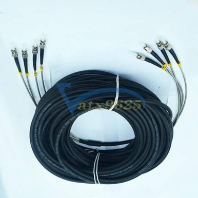 Shop 500M 4 Cores Field Outdoor Fiber Cable St-St 4 Strand 9/125 Sm ...