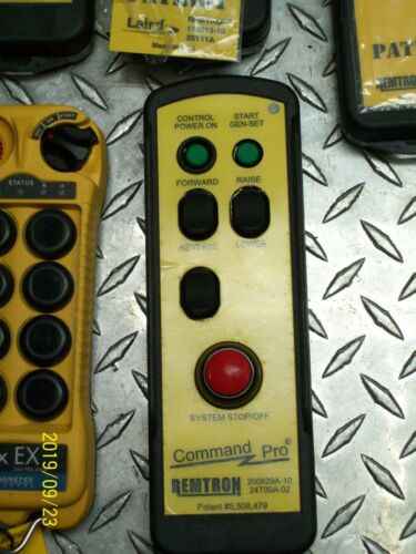 Shop 1 New Remtron 24T09A-02 Command Pro E-Stop Transmitter backed by a ...