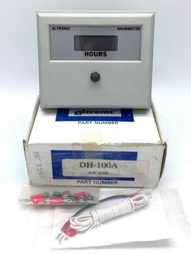 Shop Altronic Inc Model Dh-100A Digital Hour Meter Monitor 8-48V 100 ...