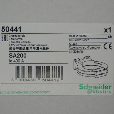 Shop Schneider Electric 400A Closed Toroid Sensor Sa200 50441 backed by ...