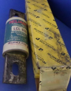 Reliance Lcl 800 , 600V Class L Fuse. New - SPW Industrial
