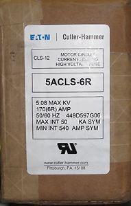 Eaton Cutler-Hammer Cls-12 5Acls-6R 170 Amp Fuse 706R1C5.5W Jcl-A-6R ...