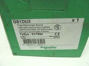 New Schneider Gs1Du3 Fuse Disconnect Switch, 30A 600Vac - SPW Industrial