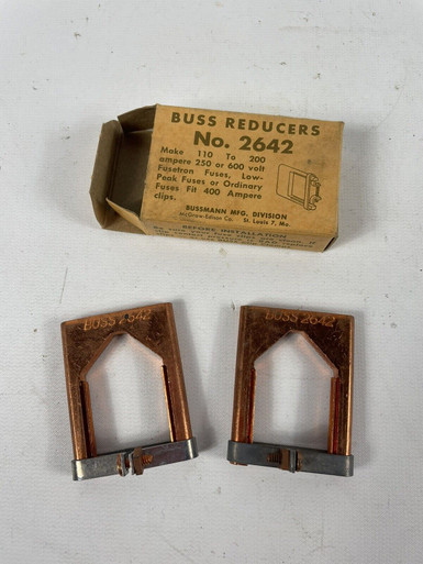 Bussmann Fuse Reducers Buss 2642 200 To 400 Amps - SPW Industrial
