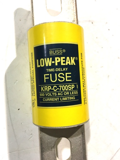 Bussmann Bussman Buss Krp-C-700Sp 700 Amp Fuses Class L Low Peak 600V ...