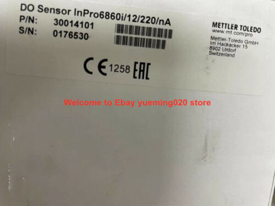 Shop Ship Mettler Toledo Inpro6860I/12/220/Na Do Sensor backed by a 1 ...