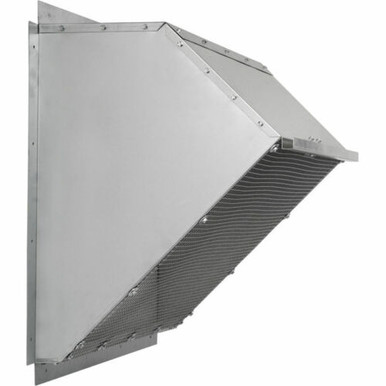 Shop New! Fantech 36" Weather Hood For Exhaust/Supply Fans, Galvanized ...
