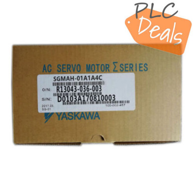 Shop 1Pc New In Box Yaskawa Ac Servo Motor Sgmah-01A1A4C Ping backed by ...