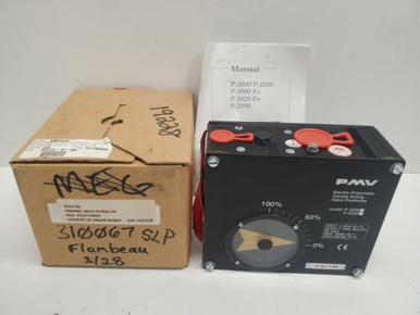 Shop New In Box! Pmv P-2000 Double Acting Valve Positioner P2000Ne ...