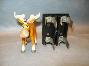 General Switch 60 Amp Vintage Fuse Pull Out Lid w/ Double Raised Center ...