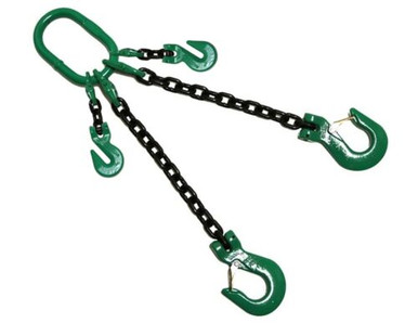Shop 1/2" X 20' Grade 100 Adjustable Lifting Chain Sling Double Leg ...