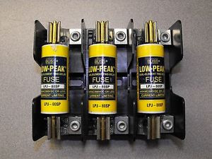 Buss LPJ-80SP Fuses and Ferraz Shawmut 100A Fuse Holder Combo - SPW ...