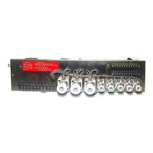 Fanuc 3000C Fuse Panel with fuses and transformer A80L-0001-0050 7T7868 ...