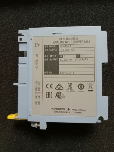 Shop Gx90Xa Yokogawa Analog Input Universal Gx90Xa-10-U2N-Cc backed by a 1-year warranty. 30-day ...