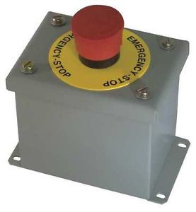 Ge Ge-Escsf Emergency Push Button Station, Red - SPW Industrial
