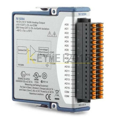 Shop One Ni 9264 Analog Output Module Ni 9264 779699-01 Synchronous Output backed by a 1-year ...