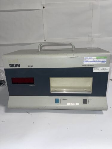 Shop Cahn Instruments C-33 Microbalance backed by a 1-year warranty. 30 ...