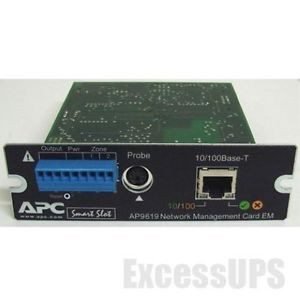 Apc Ap9619 Ups Network Management Card - SPW Industrial
