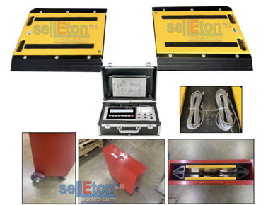 Shop Portable Truck Axle Scale & Printer - 60,000 Lbs X 10 Lbs!! Truck ...