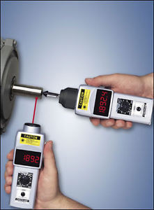 Shimpo Dt-205Lr Contact & Non-Contact Handheld Tachometer Complete Kit ...