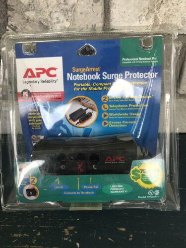 New Apc Surgearrest Professional Notebook Surge Protector A2