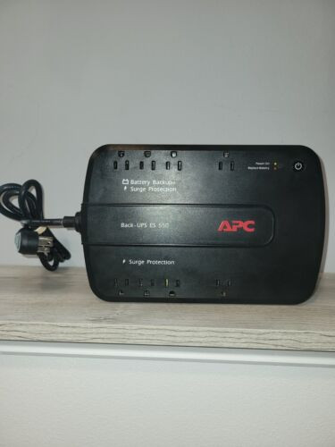 Apc Ups: 550Va 120V Be550G Battery Backup + Surge Protector Works Well
