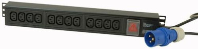 Iec Distribution Board 12 Way 16A, B Iec 60320 C13, X For Powerdata ...