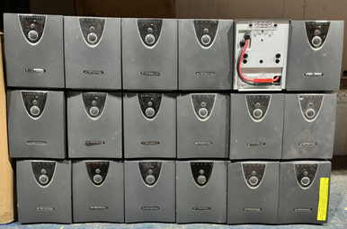 Powervar Ametek Abceg251-11 Uninterruptible Power Supply Ups Battery Backup